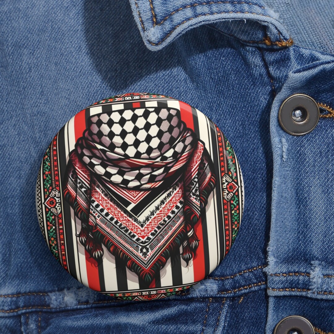 Peace for Palestine Pin Justice Advocate Badge, Unity Lapel Pin, Anti ...