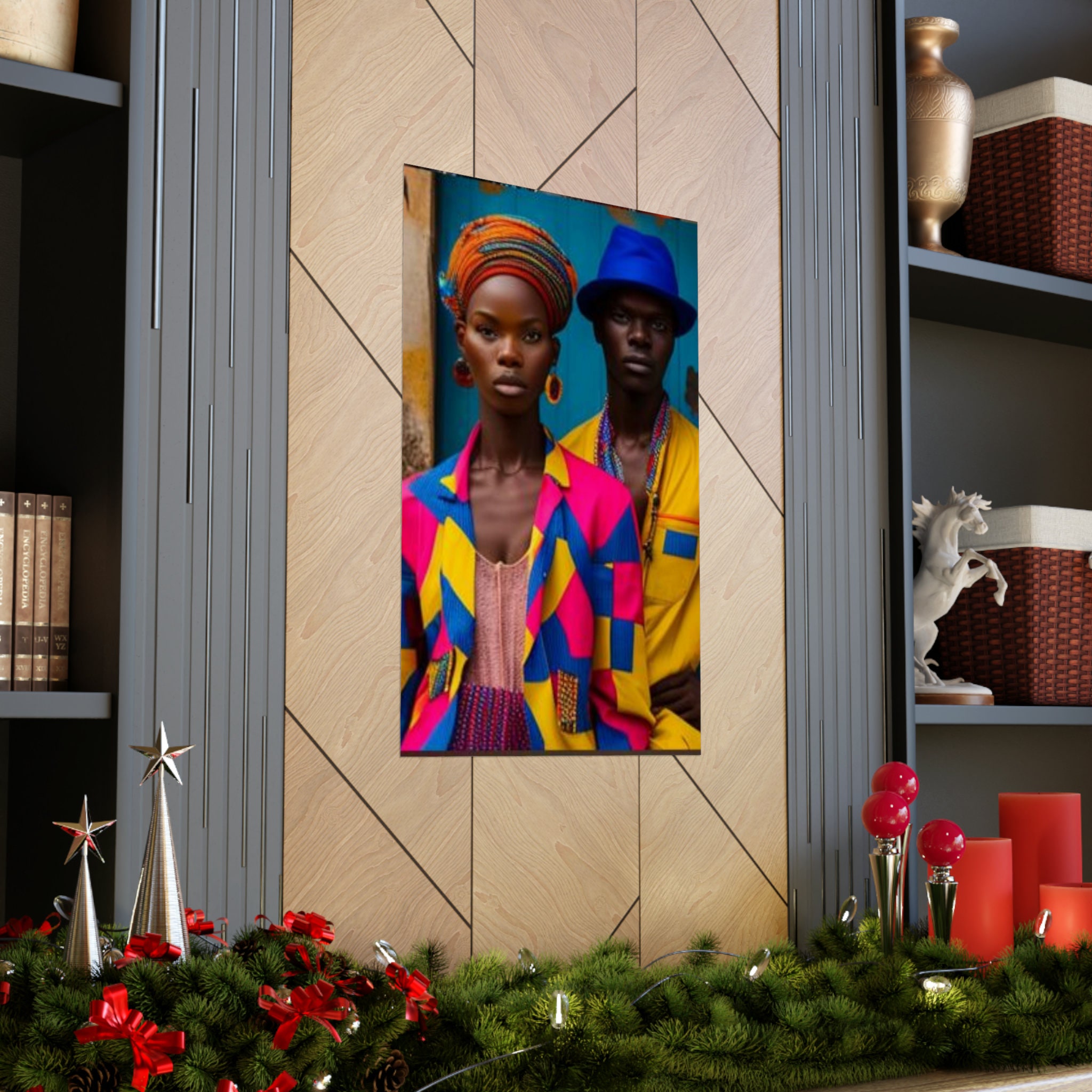 West African Matte Poster - African Wall Decor - African Streetwear ...