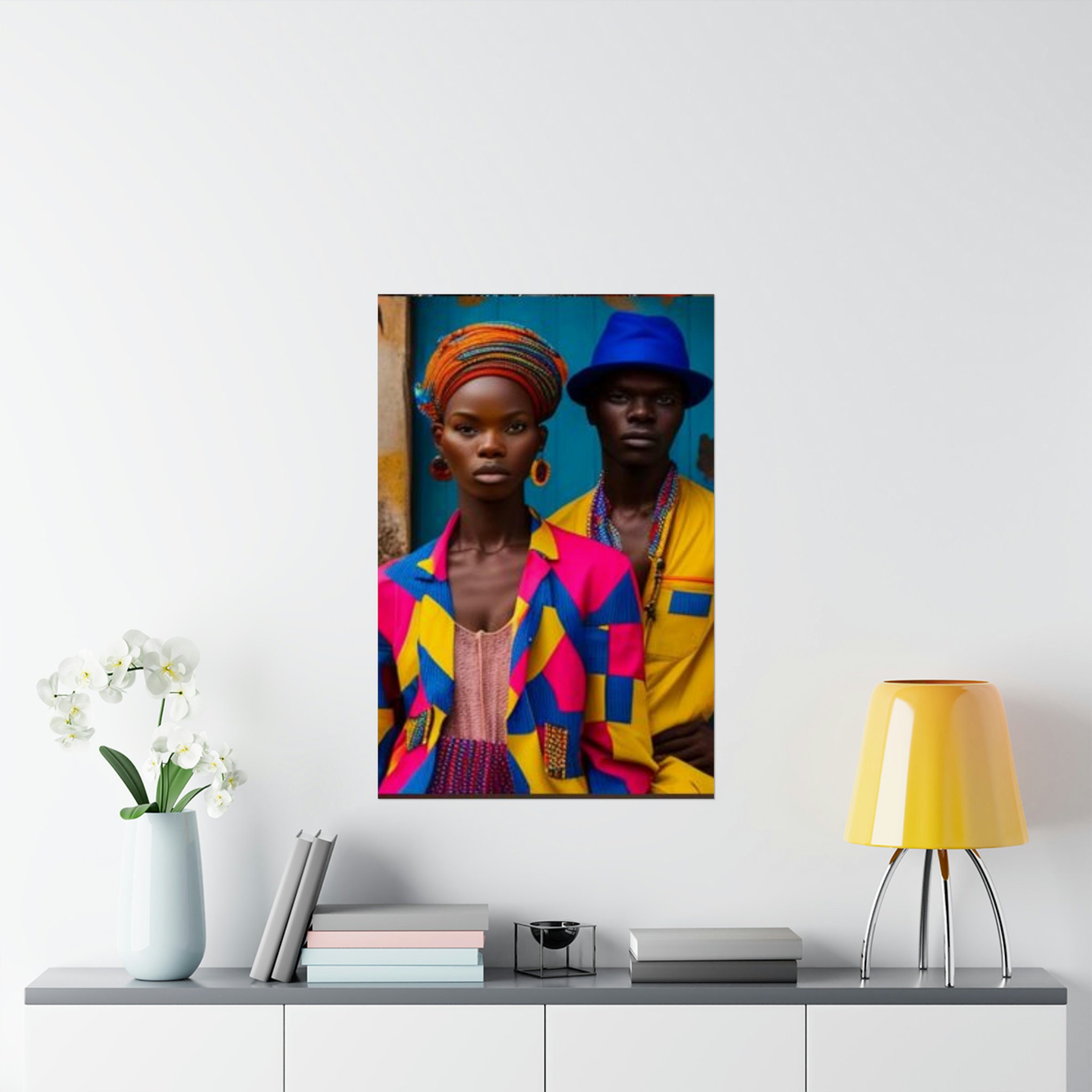 West African Matte Poster - African Wall Decor - African Streetwear ...