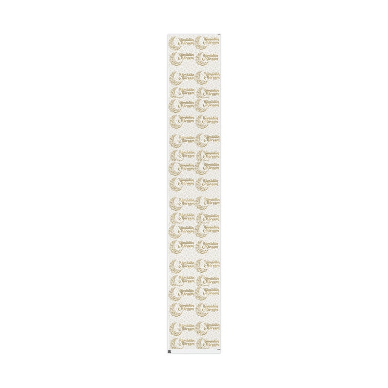 Ramadan Kareem Wrapping Papers - Islamic Art Wrapping Paper - Crescent ...