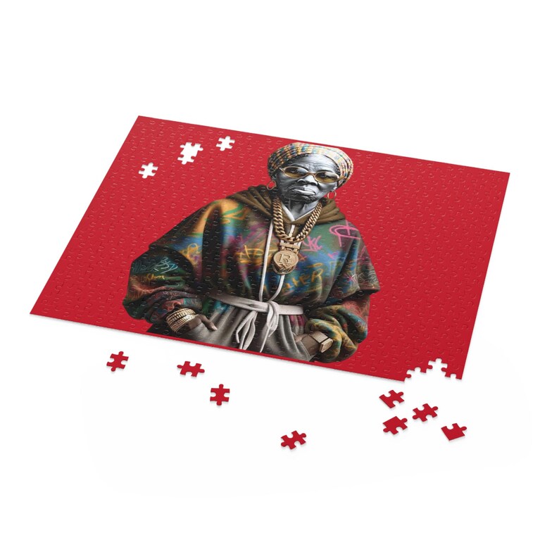 Harriet Tubman Portrait Puzzle | Black History Puzzle I Educational ...