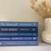 Denim Book Bundle - Decorative Books for Decor (blue, Light Blue) - Etsy
