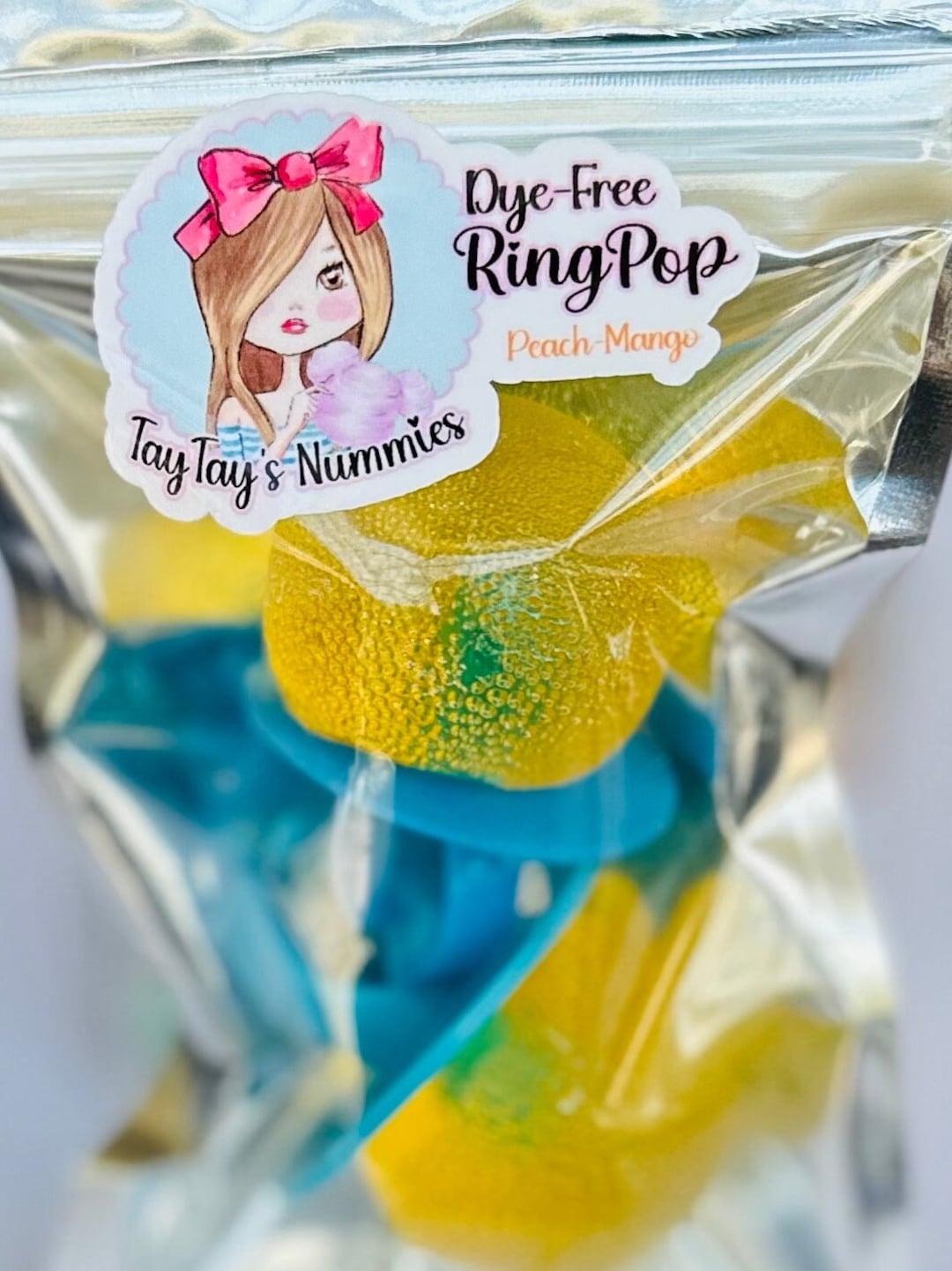 Dye Free Ring Pops - Etsy