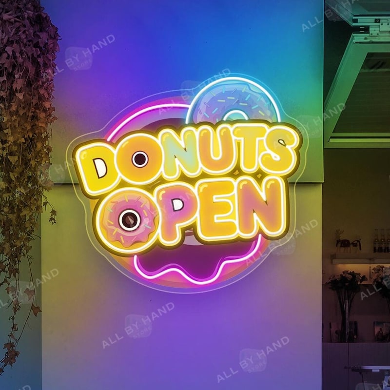 Doughnut Shop Sign - Etsy