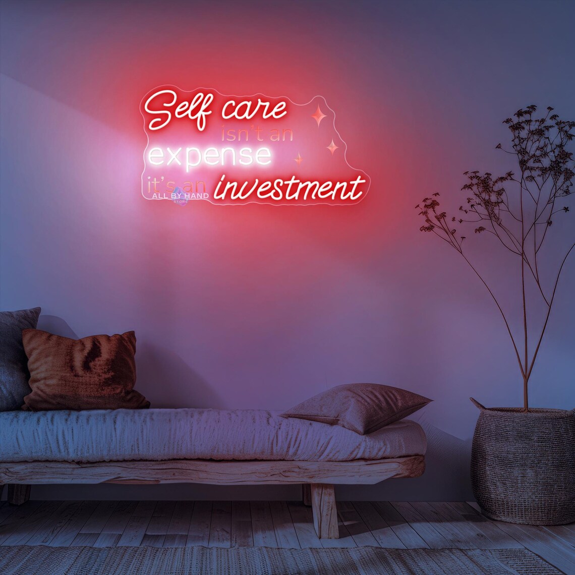 Self Care Sign Self Care Isn't an Expensive Sign Med Spa Neon Sign Spa ...
