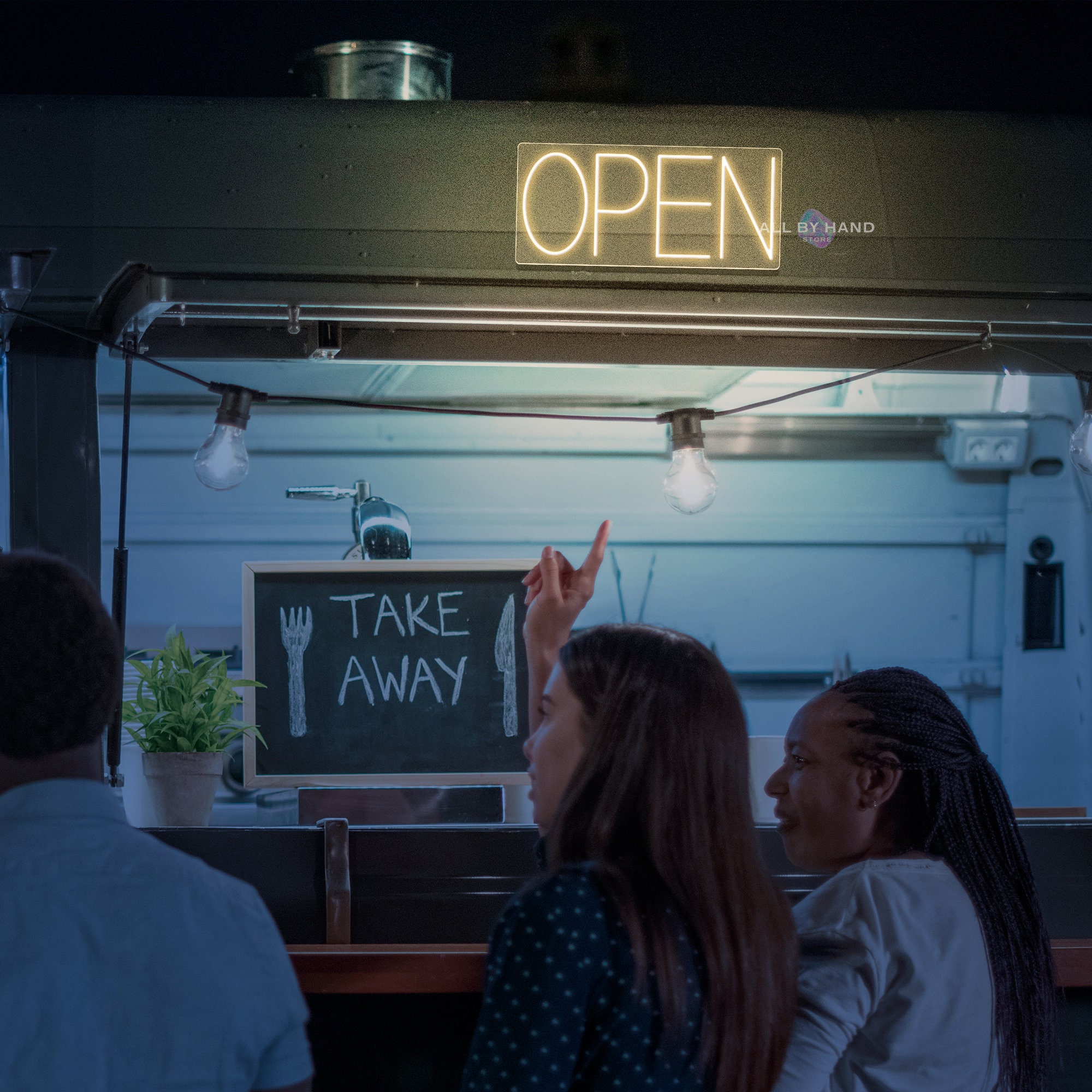 Outdoor Open Neon Sign Outdoor Waterproof Open Sign Open Sign for ...