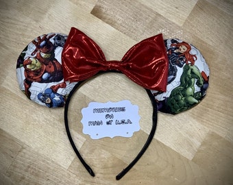 Avengers Mickey Ears | Etsy