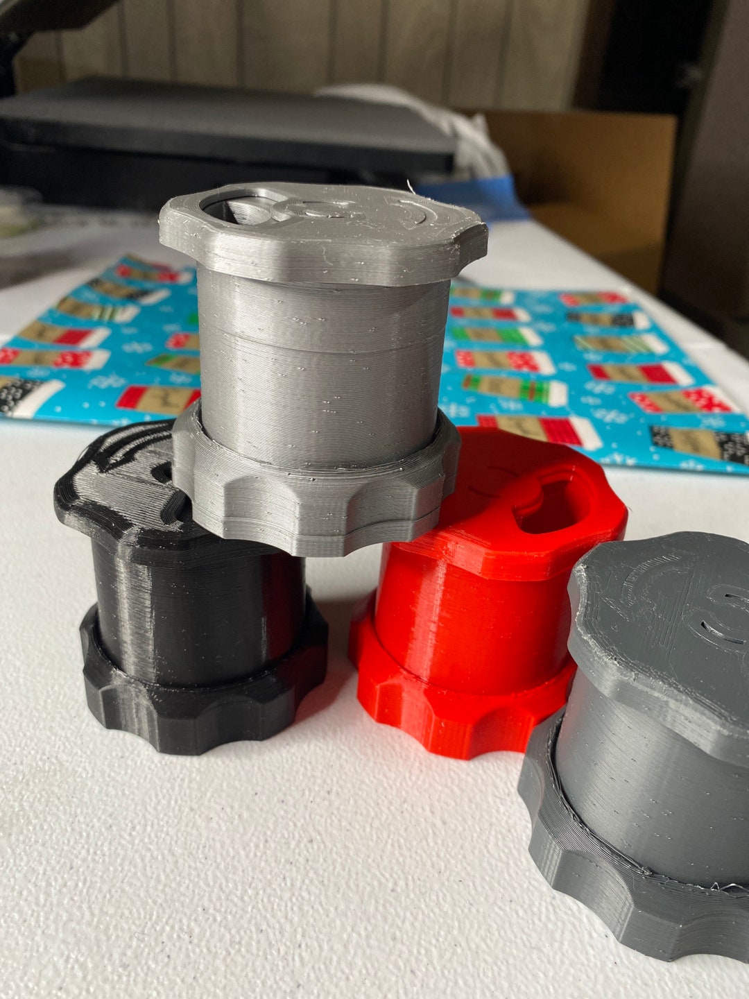3D Printed Tremor Safe Pill Bottle – Parkinson’s Aid - Etsy