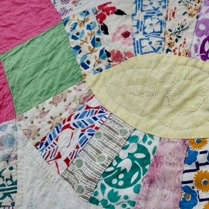 Antique Double Wedding Ring Quilt - Etsy