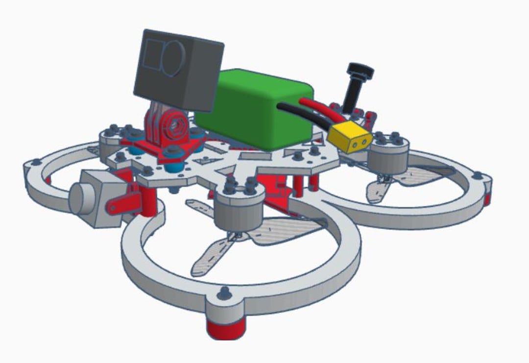 3d Printed Drone STL Files - Etsy