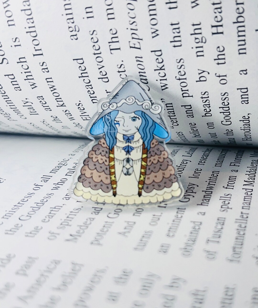 Miniature Ranni the Witch Doll | Renna Acrylic Inspired Pin | Snow ...
