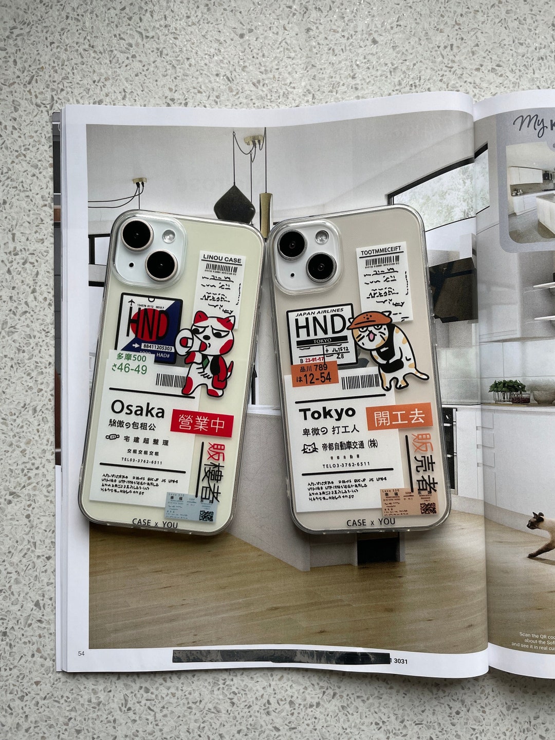 Buy Kawaii Japanese Tokyo Osaka Sign Red Orange Clear iPhone Case ...