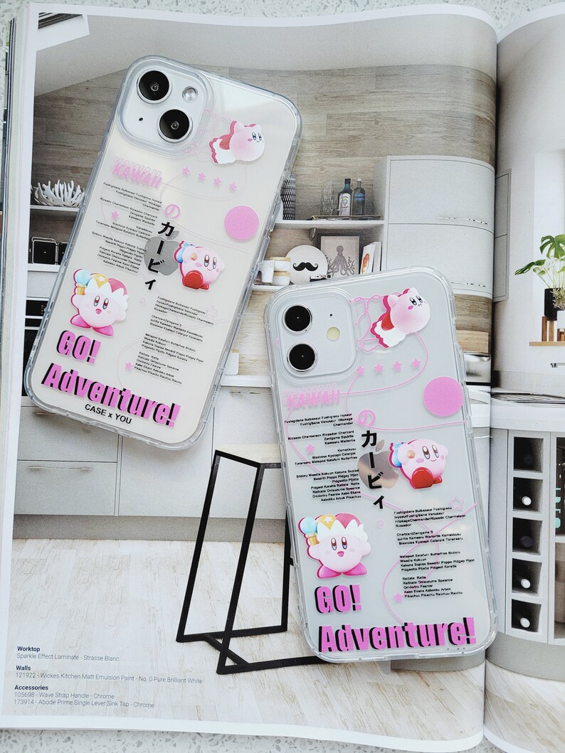 Kawaii Pink Anime Character Japanese Iphone Case Available - Etsy
