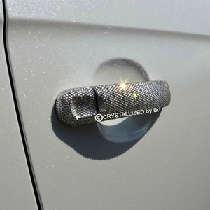 Austrian Crystal Custom Car Door Handles Bling Crystallized Caps Covers ...