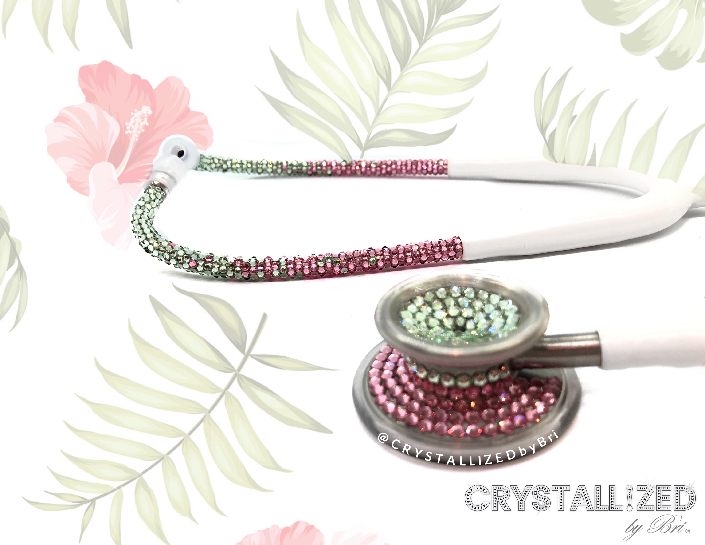 Austrian Crystal MD One Stethoscope Any Color Bling Custom Medical ...