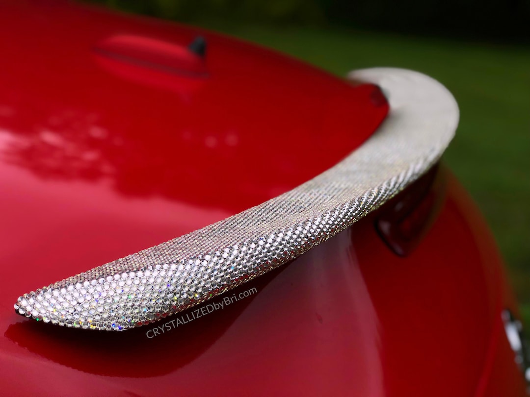 Austrian Crystal Car Spoiler Custom Crystallized Bling Bedazzled Auto ...