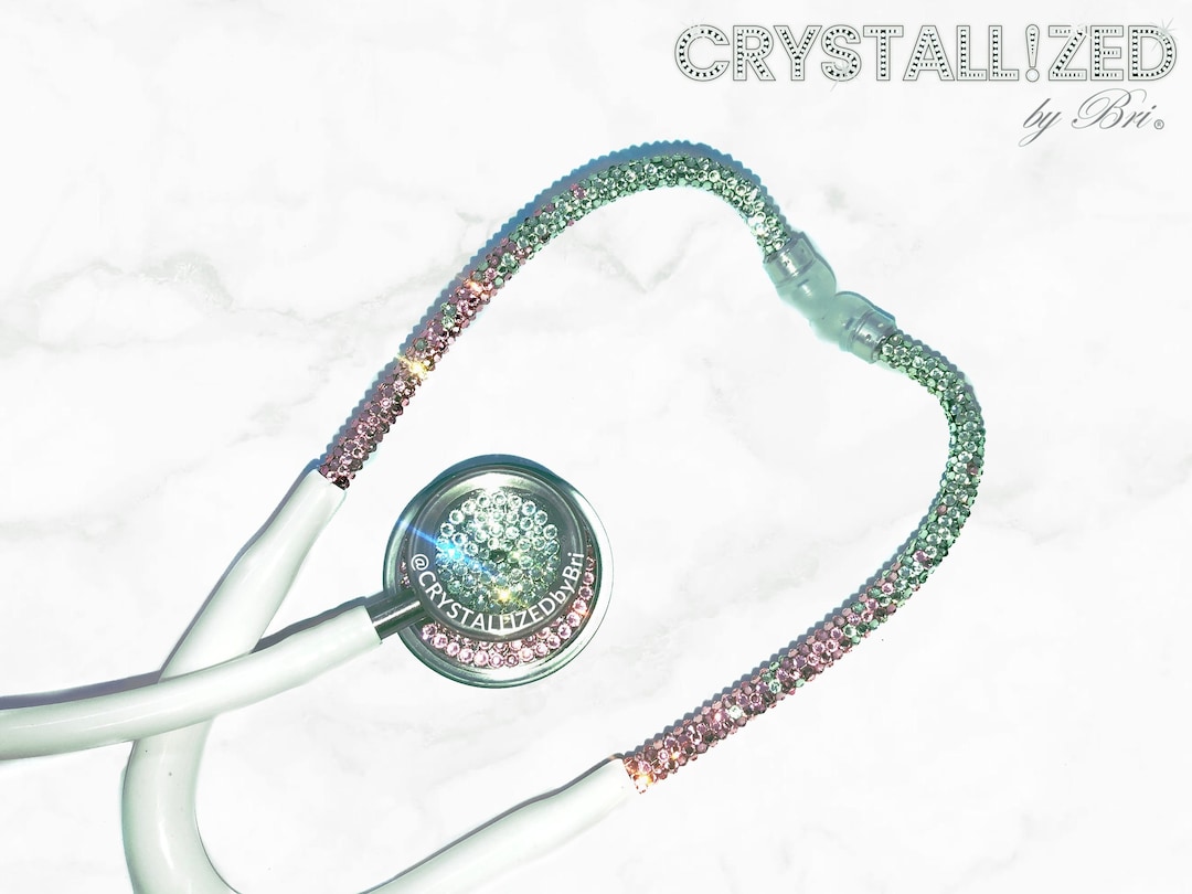 Austrian Crystal MD One Stethoscope Ombre Any Color Bling Custom ...
