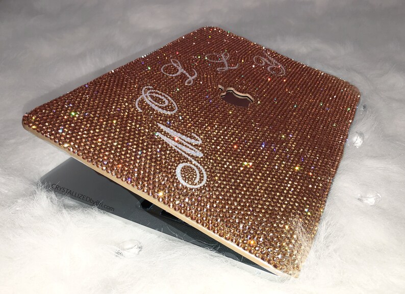 Austrian Crystal 16 Mac Case Bling Laptop Ombre Computer - Etsy