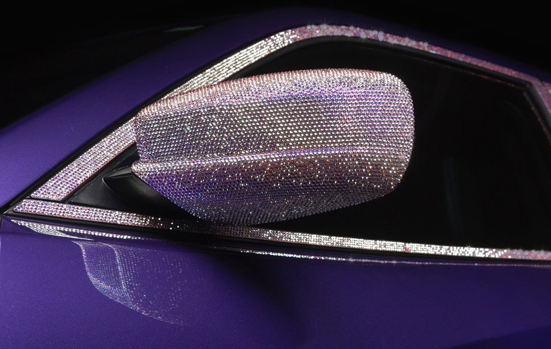 Austrian Crystal Custom Car Side Mirror Caps Pair Bling Crystallized ...