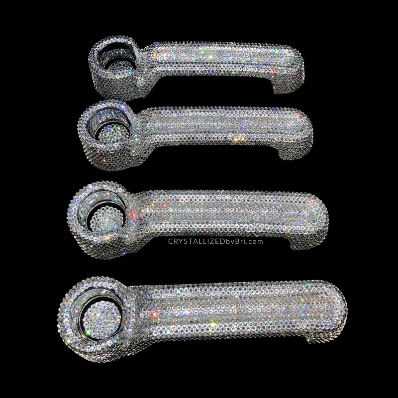 Bedazzled Door Handles - Etsy