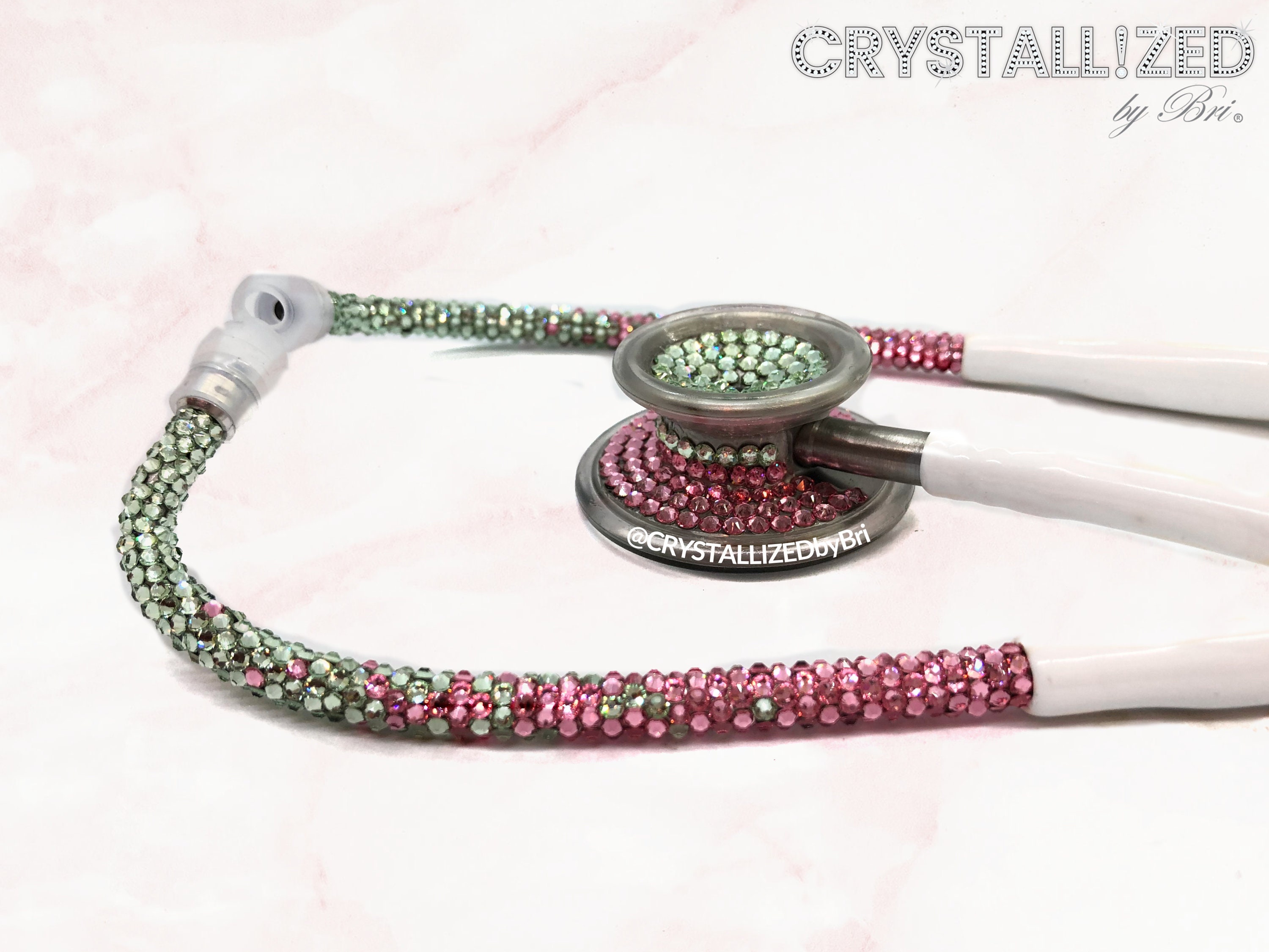 Austrian Crystal MD One Stethoscope PRINTS Any Color Bling Custom ...