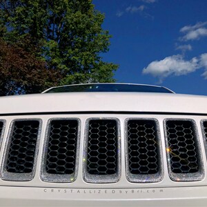 Austrian Crystal Custom Car Grille Inserts Bling Bedazzled Auto ...