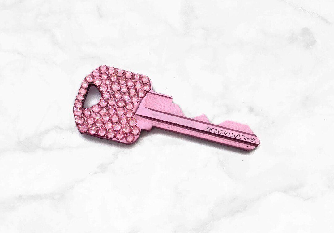 Austrian Crystal Custom House Key Made Bling Storage Locker Mailbox ...