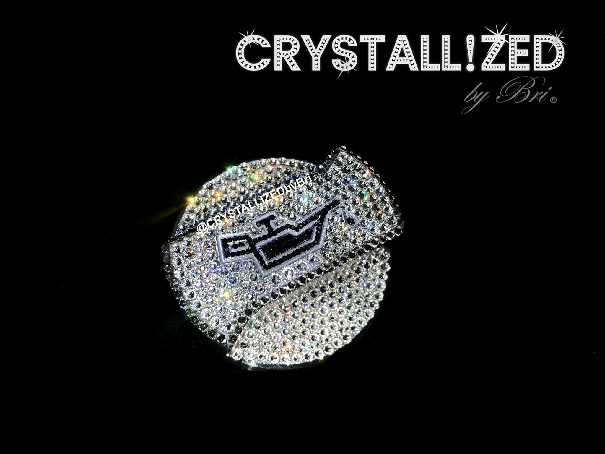 Austrian Crystal Custom Engine Bay Caps Bling Car Washer Fluid Oil ...