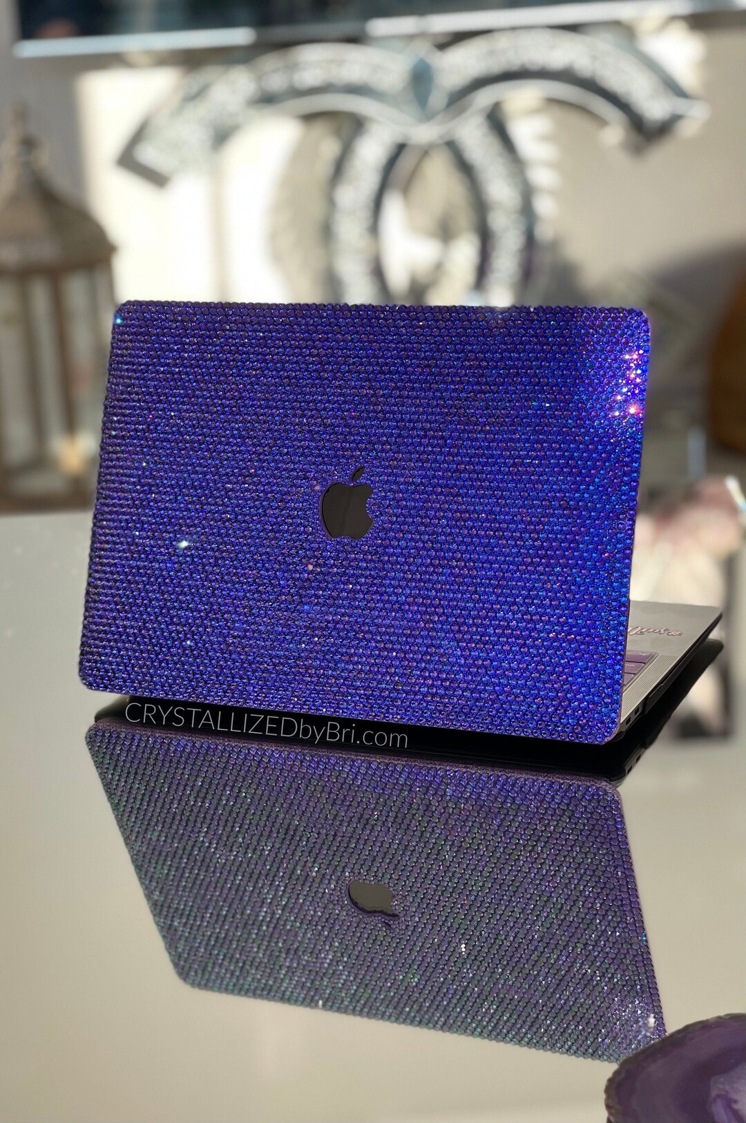 Austrian Crystal 16" Mac Case Bling Laptop Ombre Computer Crystallized ...