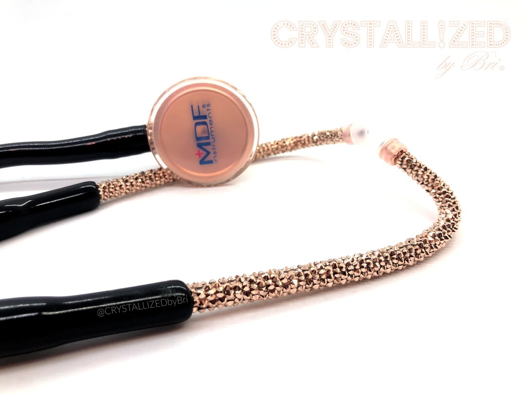 Austrian Crystal Acoustica Stethoscope Any Color Bling Custom Medical ...