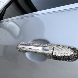 Austrian Crystal Custom Car Door Handles Bling Crystallized Caps Covers ...