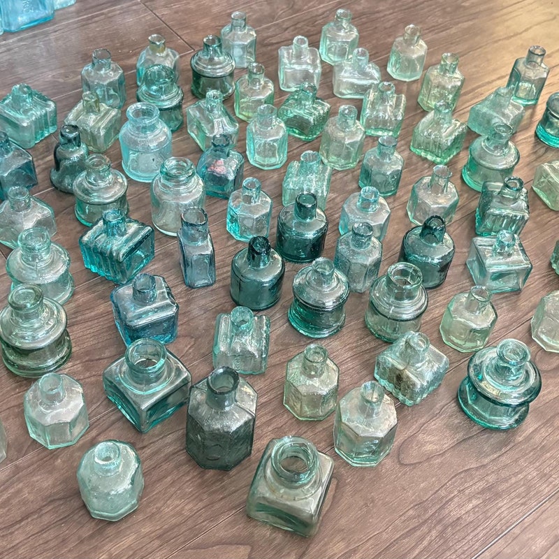 Antique Ink Bottles - Etsy