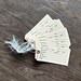 Unused Mortuary Toe Tags: Macabre Funeral Oddities, Crafts - Etsy