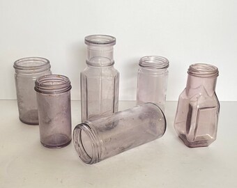 Purple Sun Glass Jars - Etsy