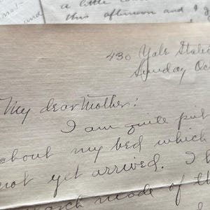 1900-1910s Letters. Antique Personal Handwritten Documents. Vintage ...