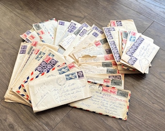 WW2 Love/personal Letters. Vintage Personal Handwritten/typed Documents ...