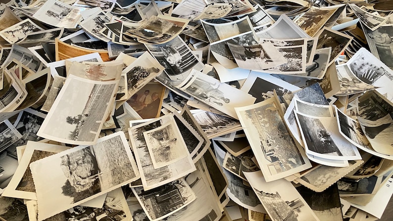 Antique Photos. 1900s-1960s Vintage Paper - Etsy