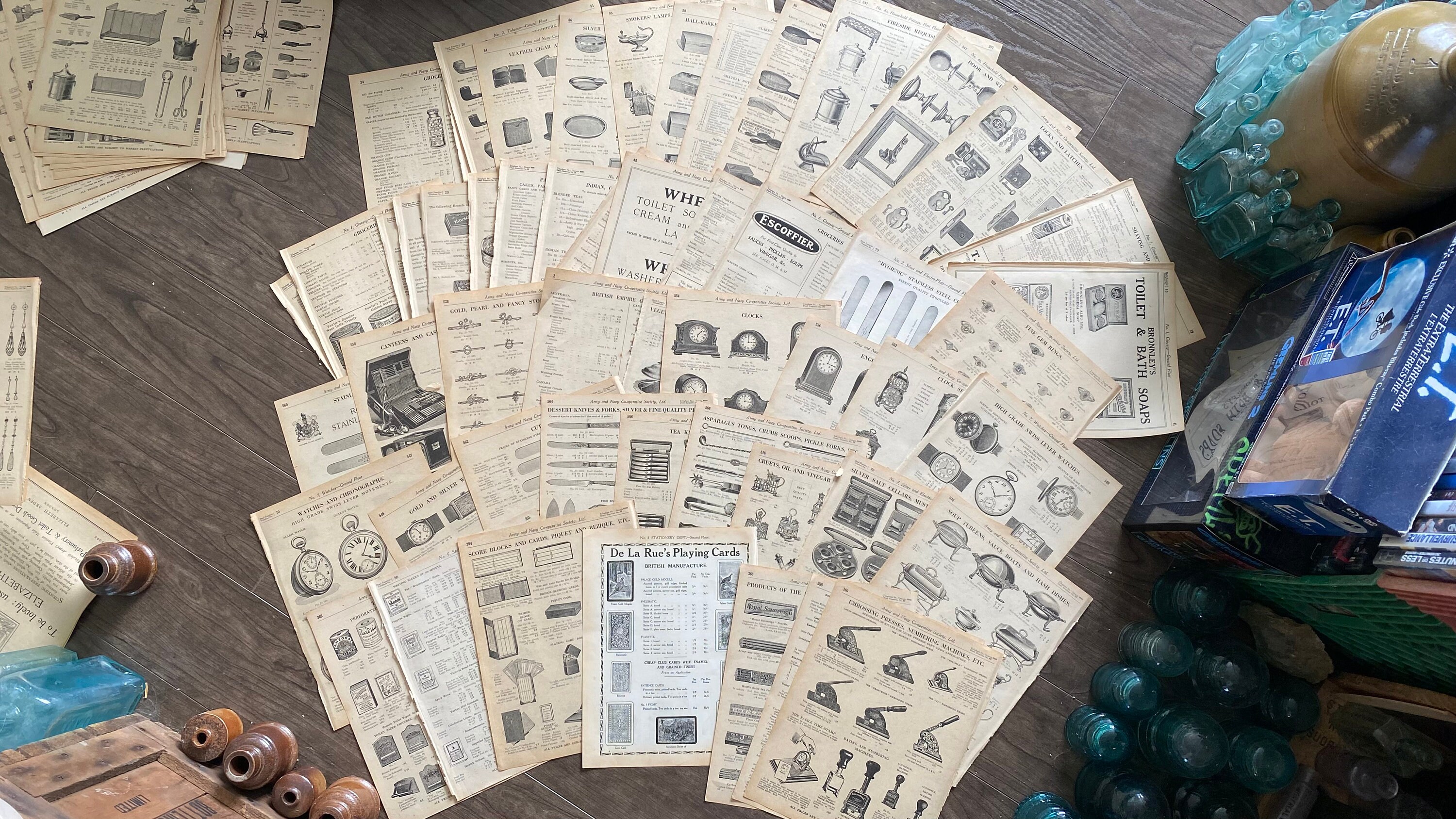 Vintage Catalog Pages. Advertisements-1900s) Housekeeping, Tools ...