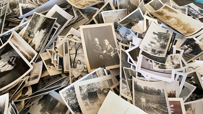 Antique Photos. 1900s-1960s Vintage Paper - Etsy