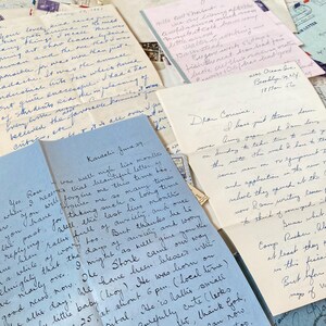Vintage Letters Personal Handwritten/typed Documents. Stamped Envelopes ...