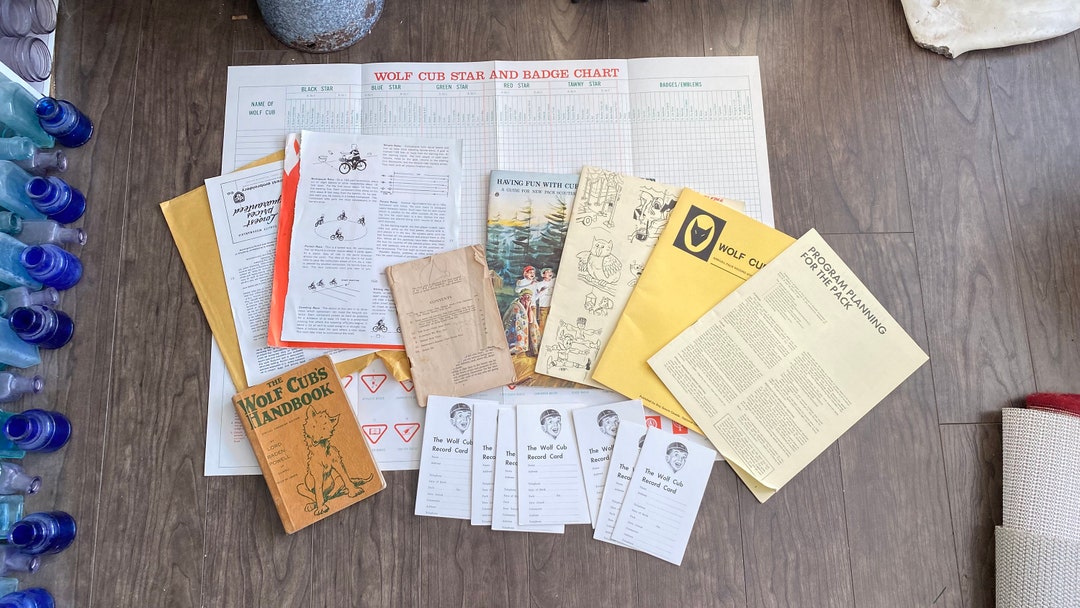 Large Lot of Vintage Scouting Booklets. 1950’s/1960’s Troop Pack Books ...