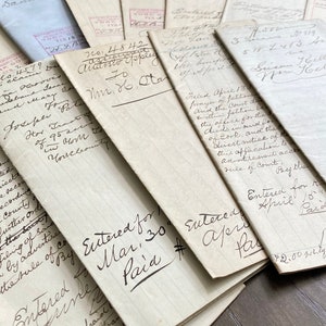 Antique Legal Documents 1870s-1910s Typed/handwritten. Fountain Pen ...