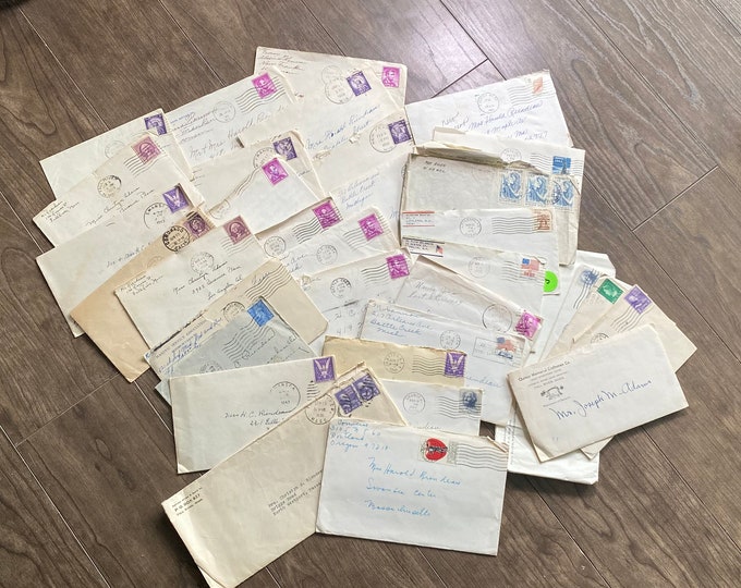 WW2 Love/personal Letters. Vintage Personal Handwritten/typed Documents ...