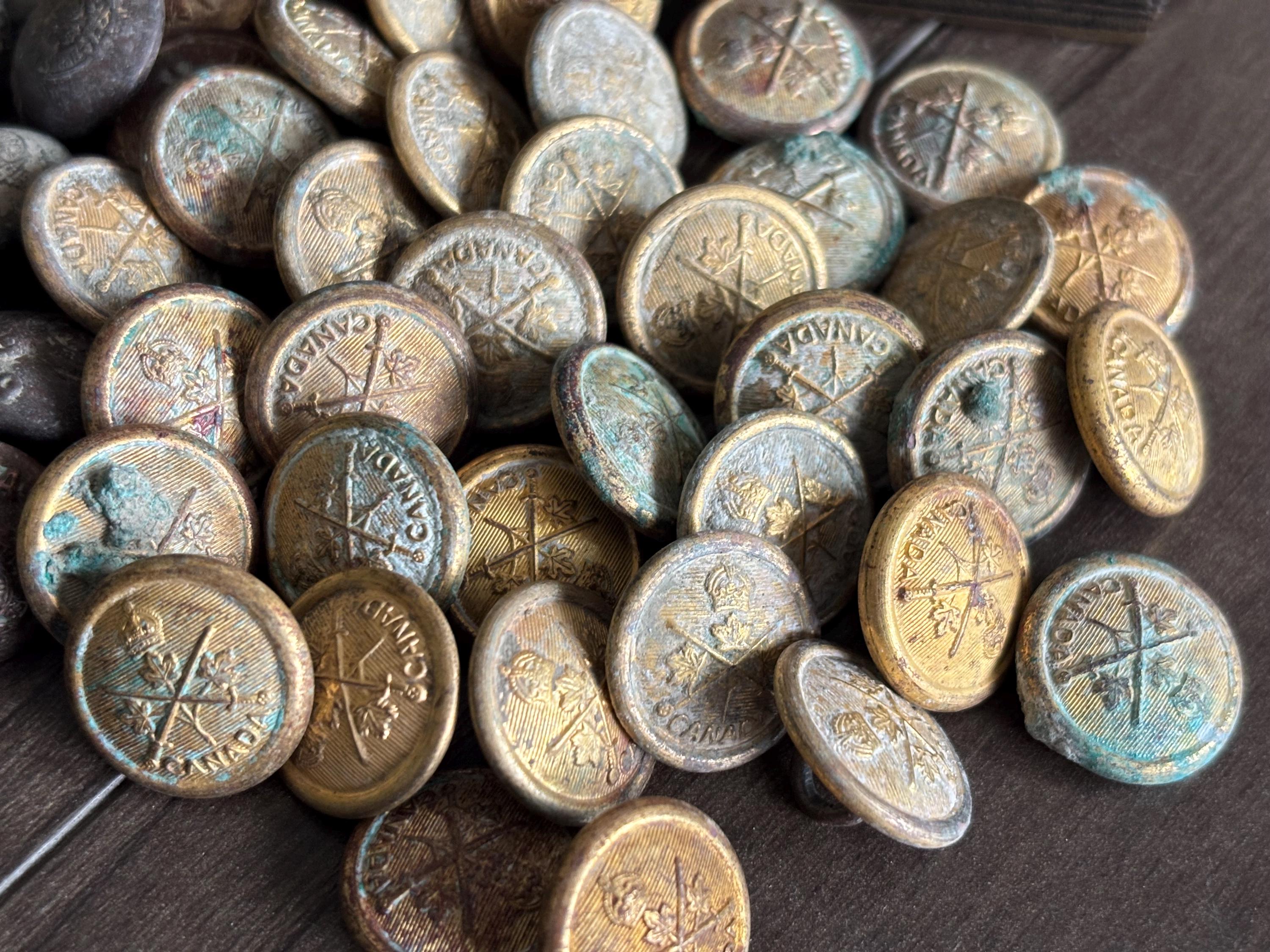 WW2 Letters + Buttons) -antique/ Vintage Sweethearts. Personal ...