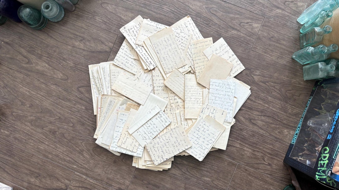 Loose Handwritten Letters. Antique/vintage Personal Handwritten ...