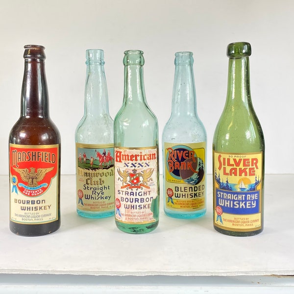 Antique Labeled Bottles - Etsy