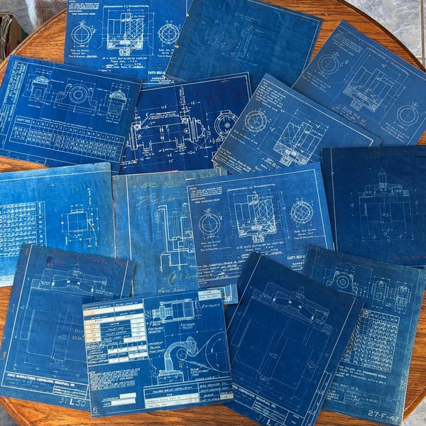 Blueprint - Etsy