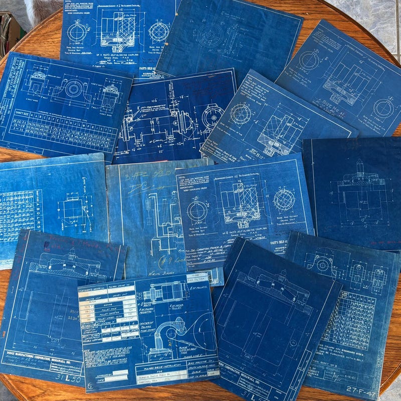Blueprint - Etsy