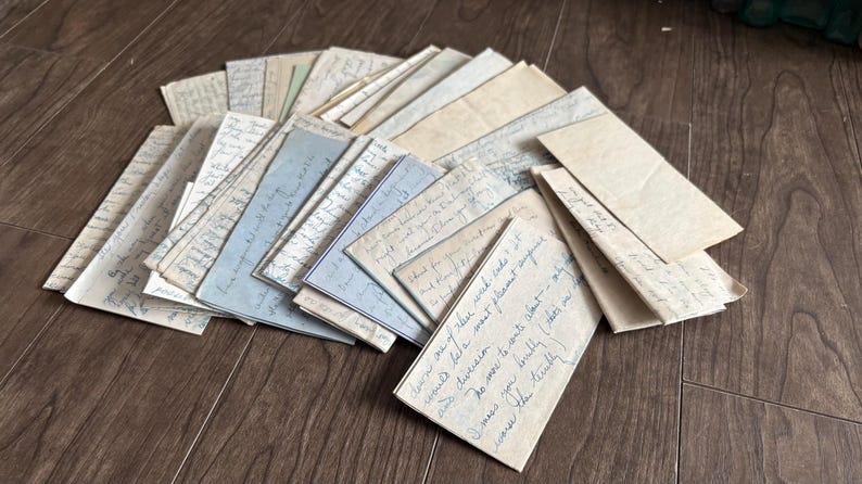 1940s Letters- (loose) Antique/vintage Love/personal Handwritten ...