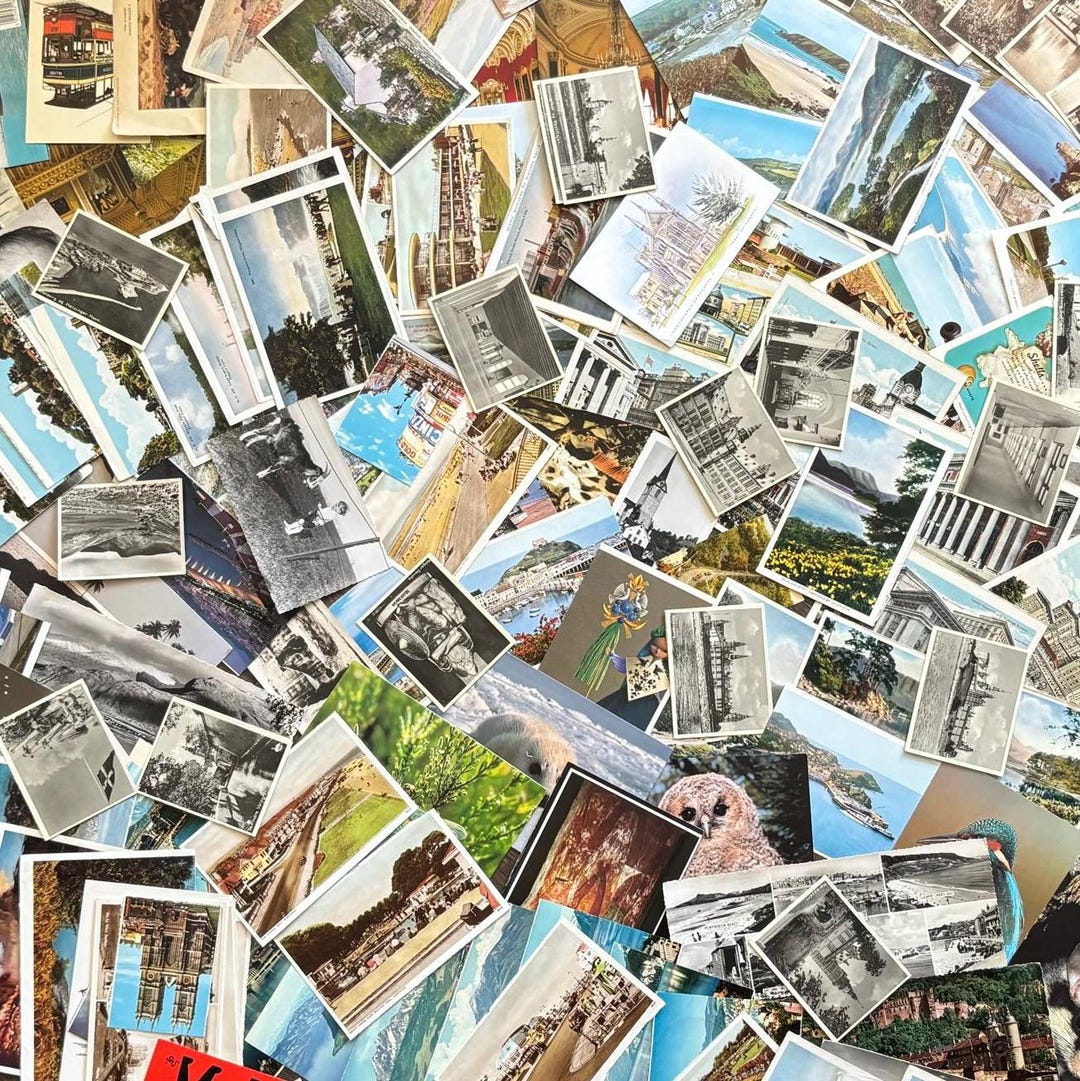 Vintage Postcards/letter Card Photos. Paper Ephemera/scrapbooking ...